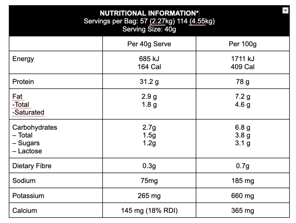 Superior Whey by International Protein- Nutri Peak